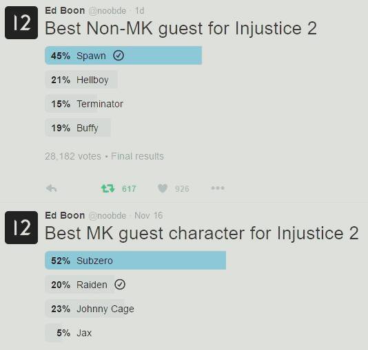 Injustice 2: Spawn e Caçador de Marte estiveram no jogo?