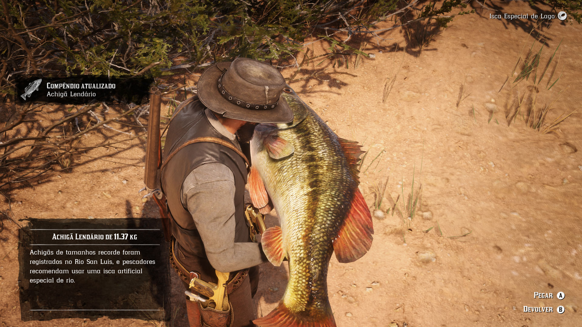 Red Dead Redemption 2: Localização de Todos os Peixes Lendários